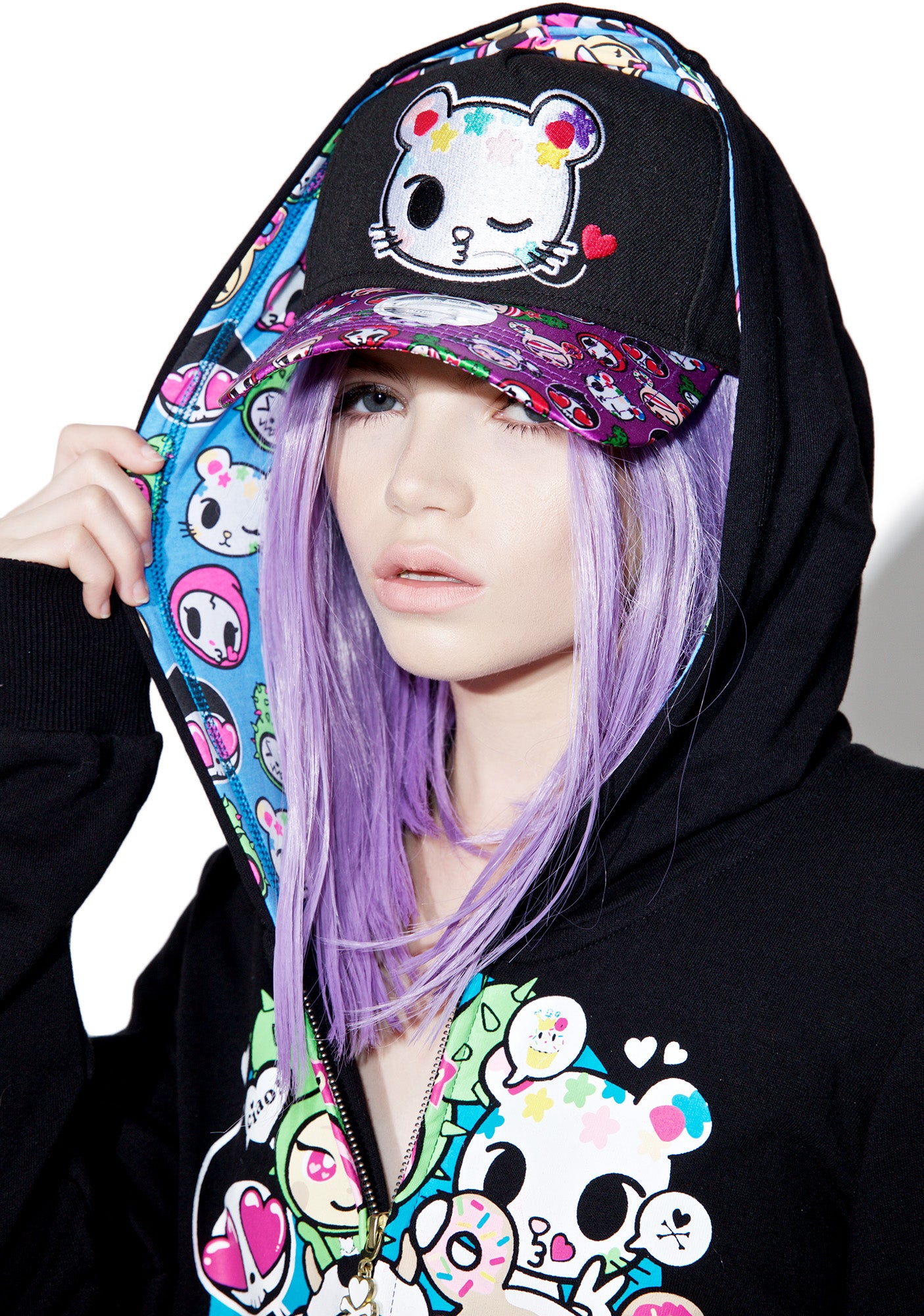 Flirty Palette Snapback – Dolls Kill