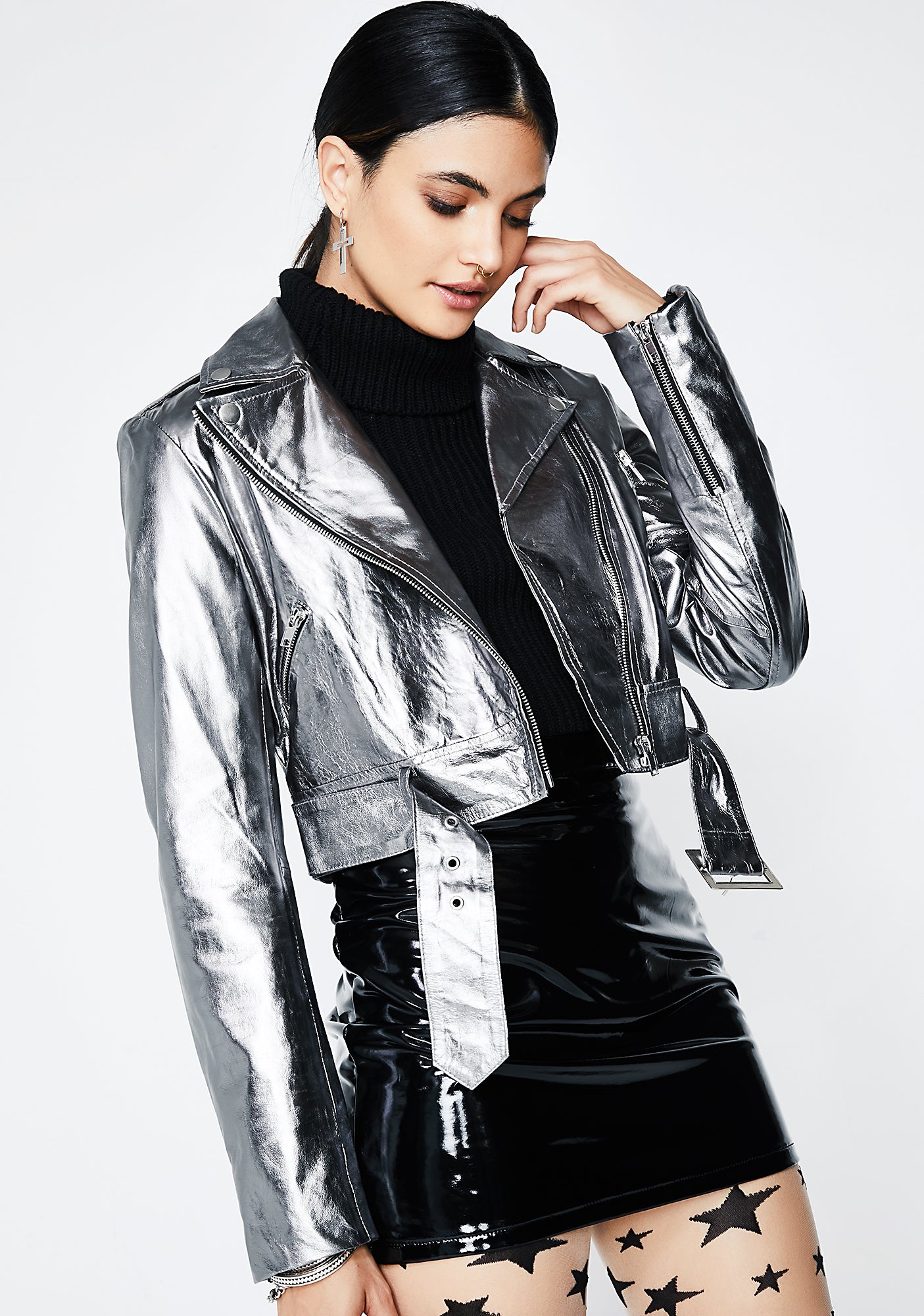 Electric Vibration Moto Jacket – Dolls Kill