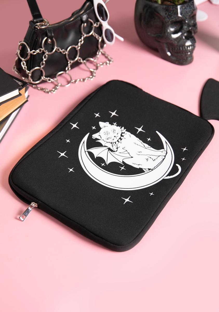 Dolls Home Cat Laptop Case - Black – Dolls Kill