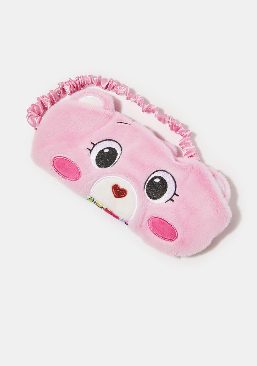 Cheer Bear Care Bear Eye Sleep Mask - Pink – Dolls Kill