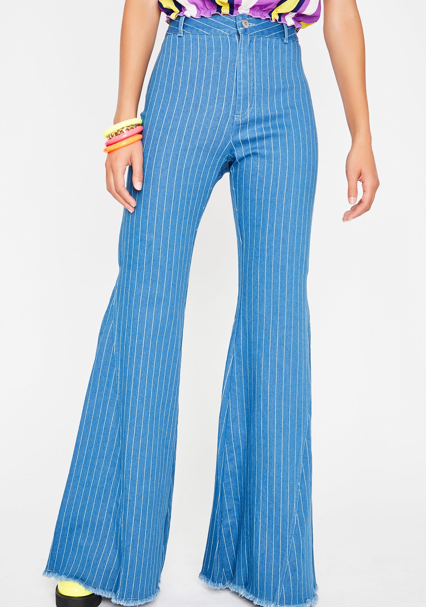 Funky Fire Wide Leg Pants – Dolls Kill