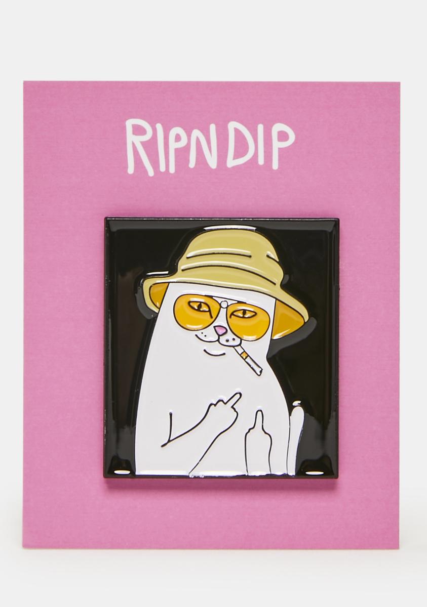 RIPNDIP Nermal S Thompson Pin - Multi – Dolls Kill