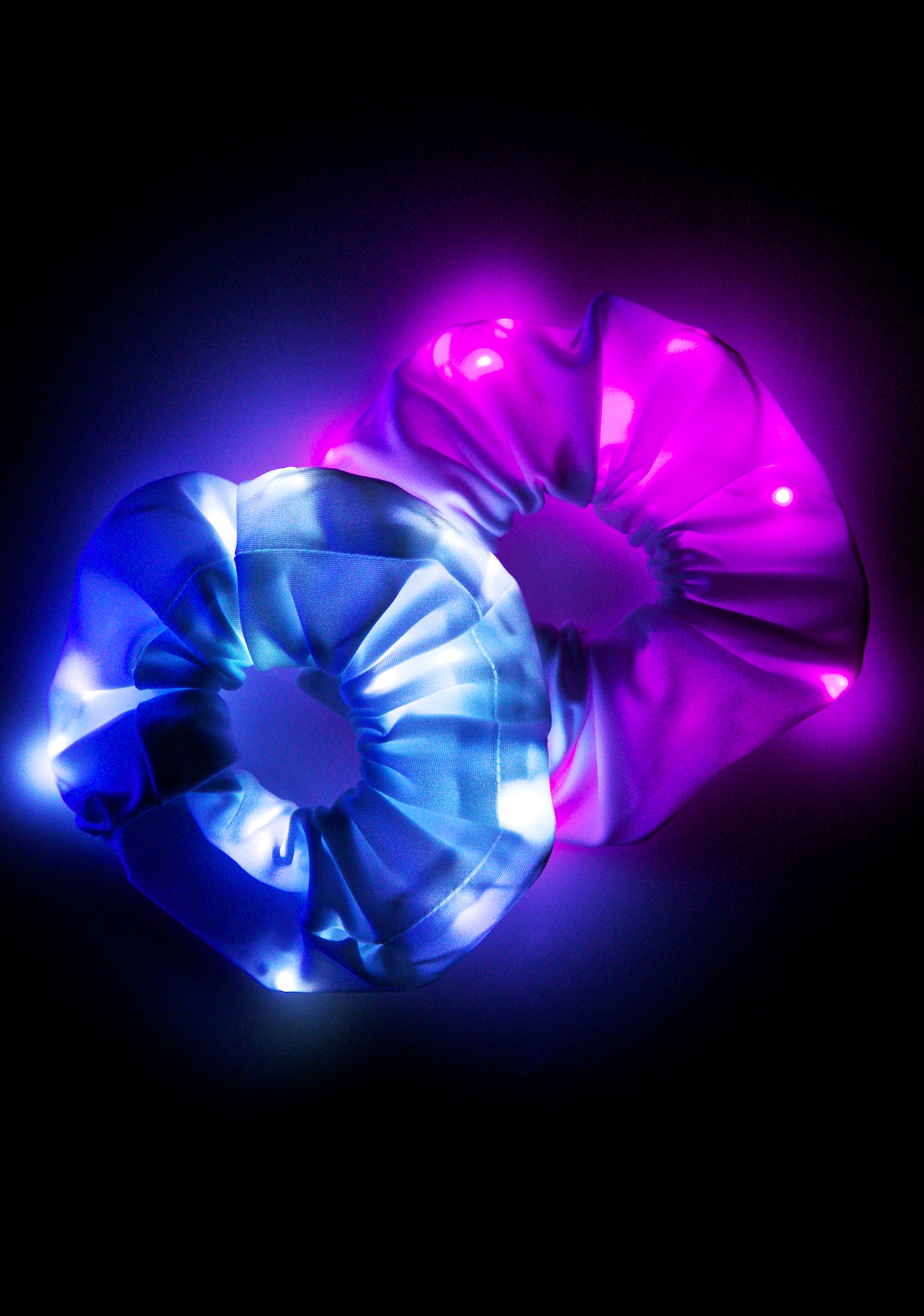 Pinky Popstarr Light Up Scrunchie – Dolls Kill