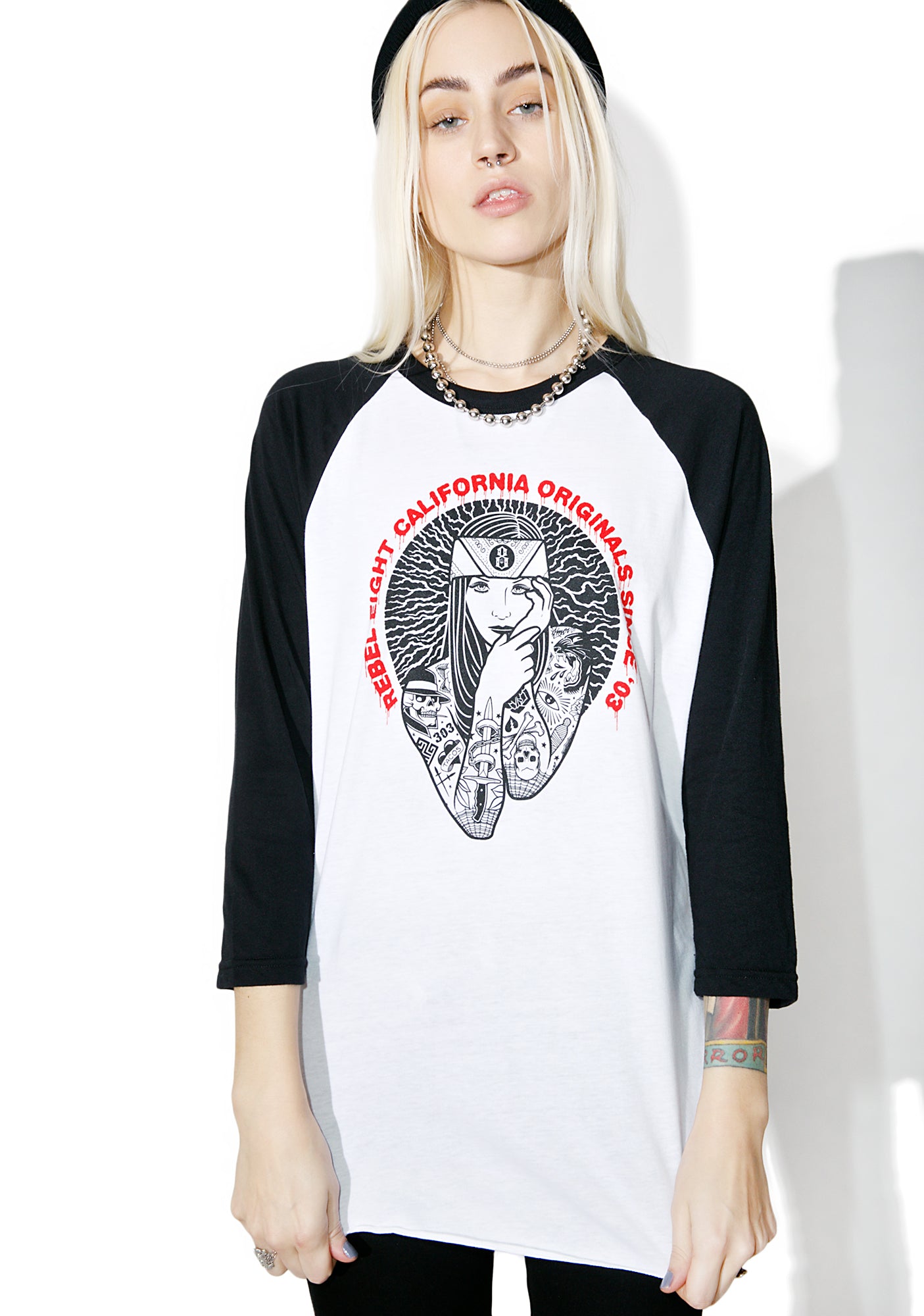 Lady Eight Raglan – Dolls Kill
