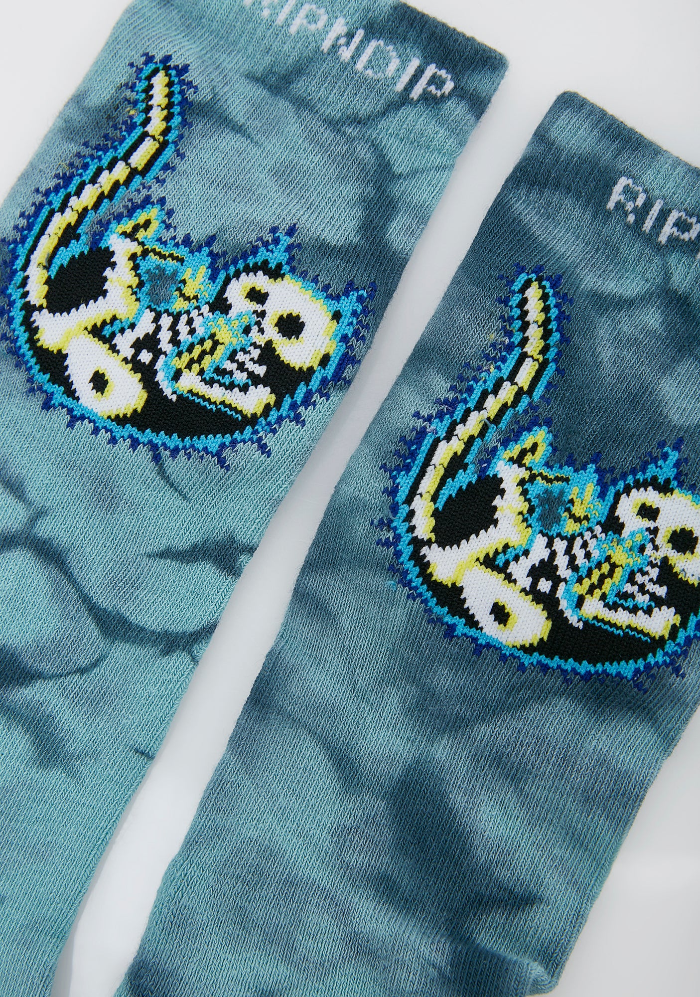 Deep Sea Falling Electrocuted Socks – Dolls Kill