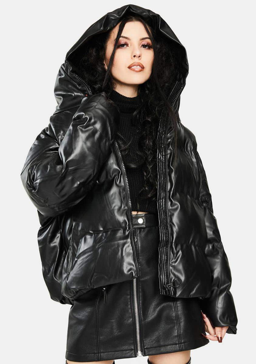 BY DYLN Austin Puffer Jacket – Dolls Kill