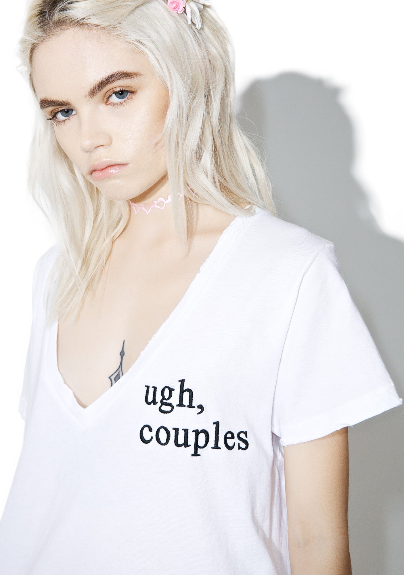 Ugh, Couples Skater V Tee – Dolls Kill