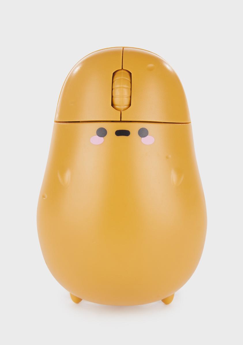 Smoko Tayto Potato Wireless Mouse - Tan – Dolls Kill