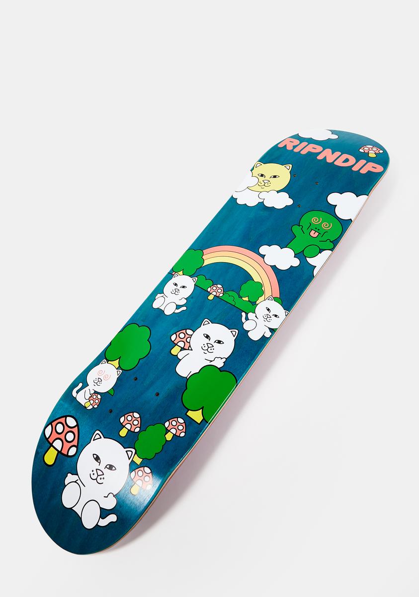 Ripndip Trippy Lord Alien Nerm Skate Board – Dolls Kill