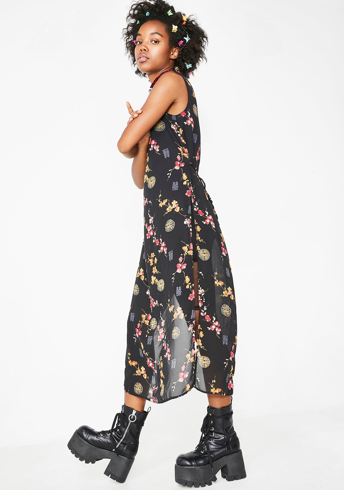 Vintage 00s Floral Dress – Dolls Kill
