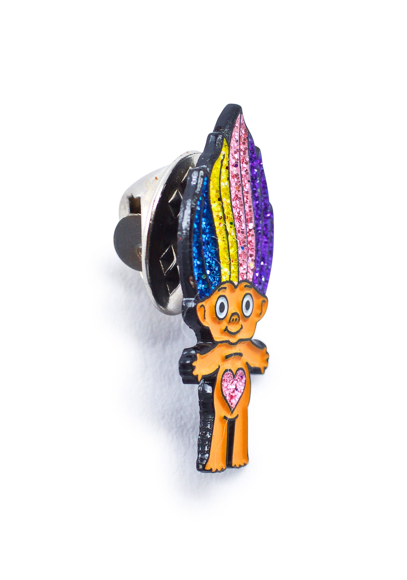 Sparkles The Troll Enamel Pin – Dolls Kill
