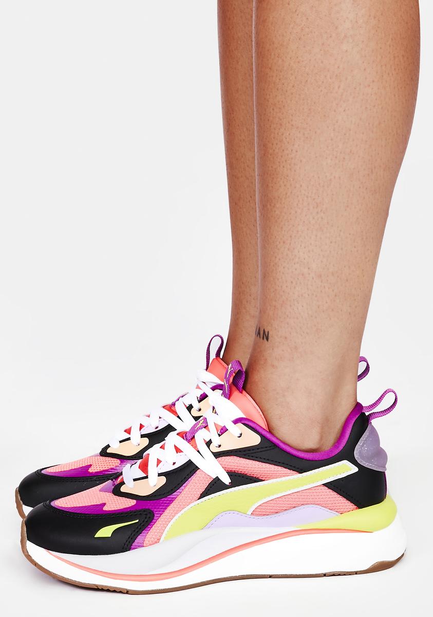 PUMA RS Curve Sunset Sneakers – Dolls Kill