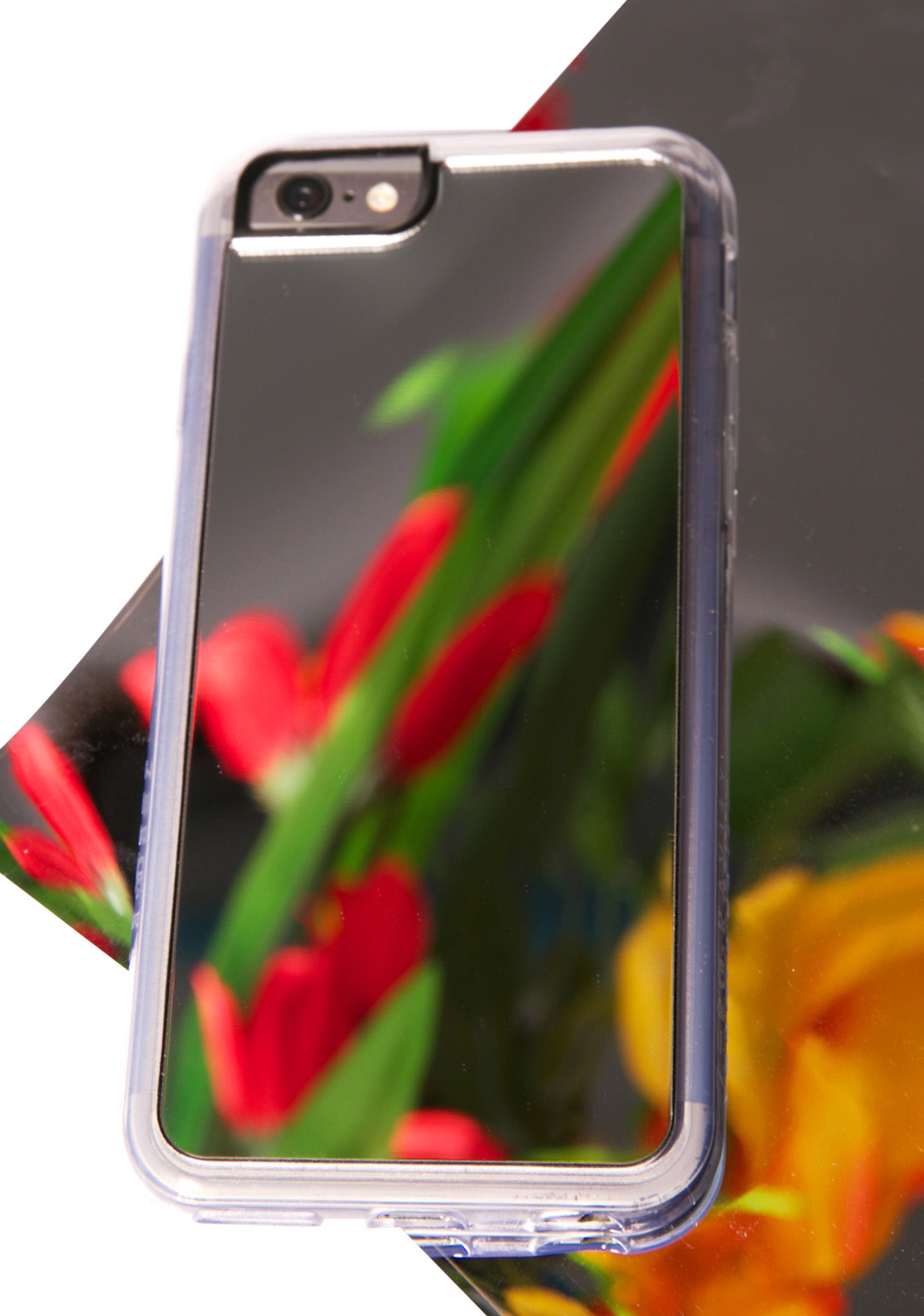 Silver Mirror iPhone Case – Dolls Kill