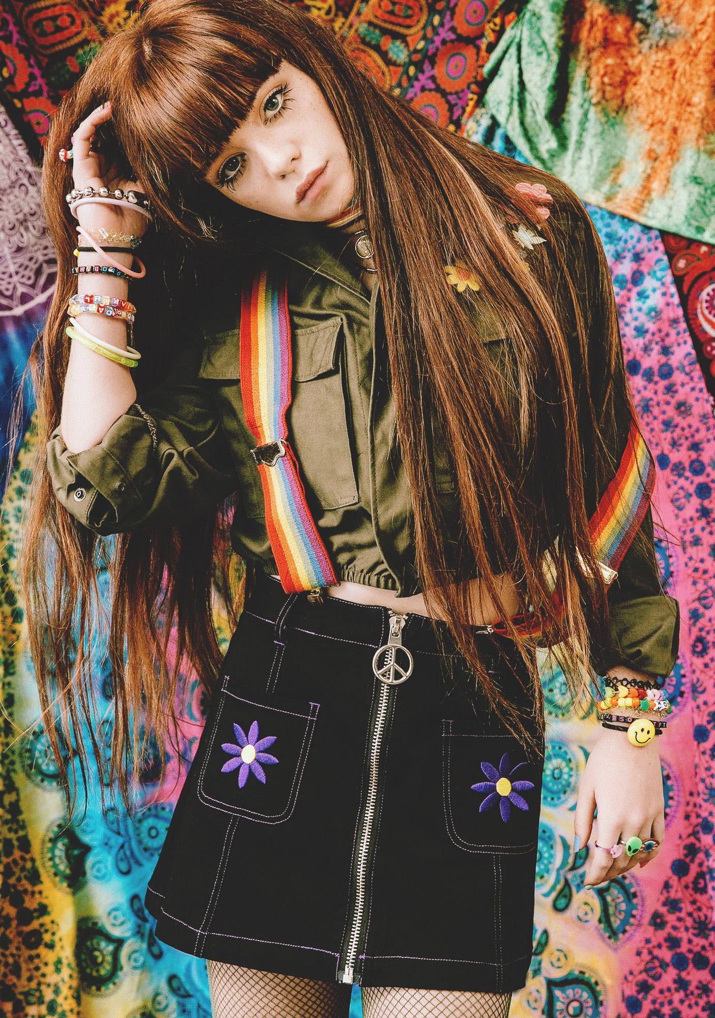 Aster Go-Go Skirt – Dolls Kill