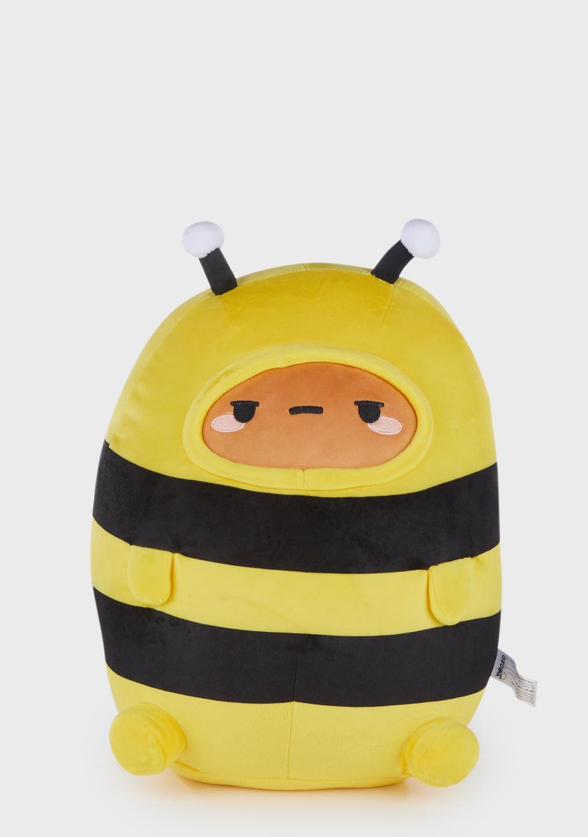 Smoko Bumble Bee Plush Pillow - Yellow/Black – Dolls Kill