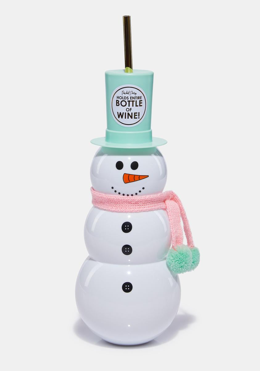 Packed Party 30-oz. Jumbo Snowman Cup – Dolls Kill