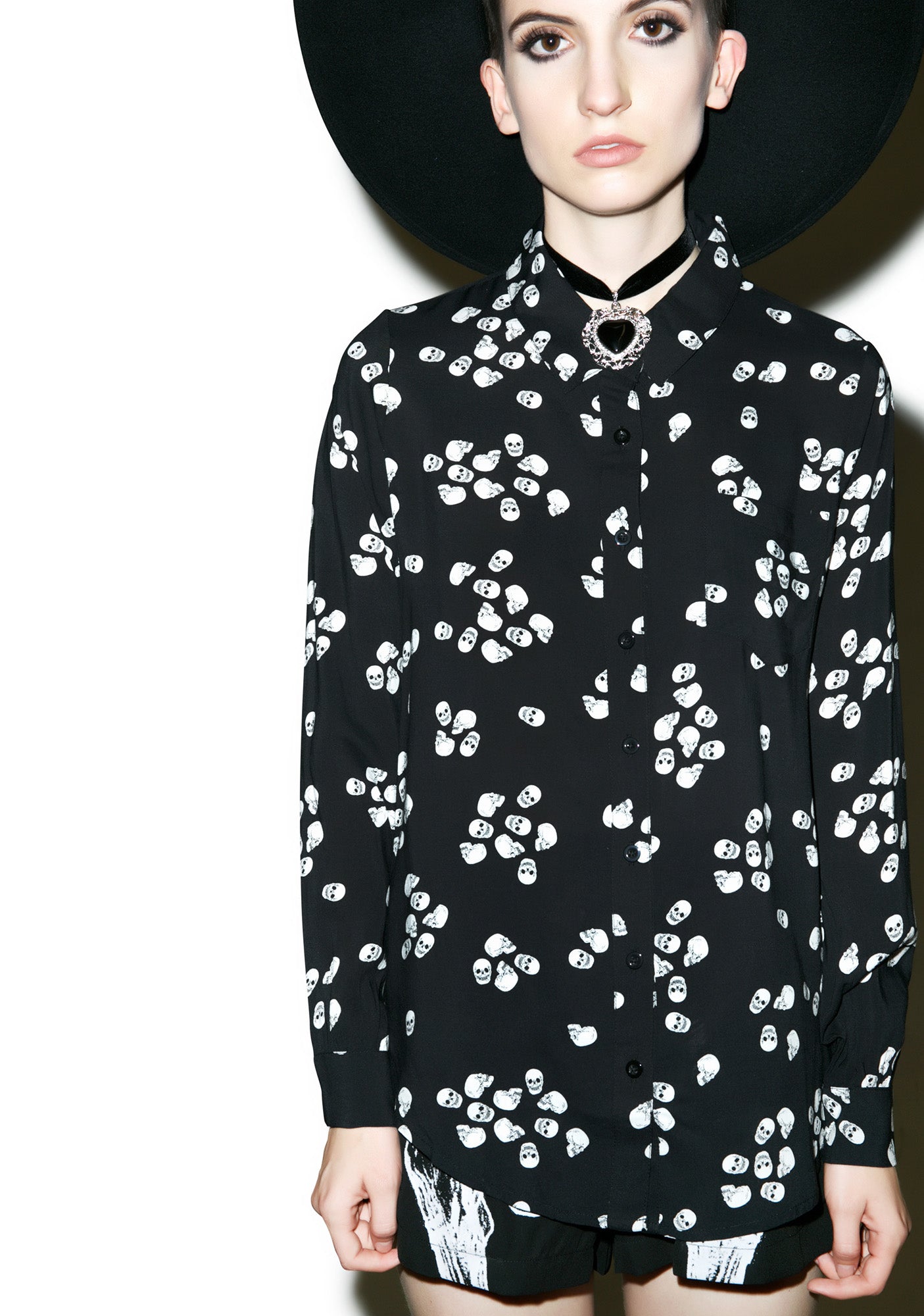 Scatterbrain Blouse – Dolls Kill