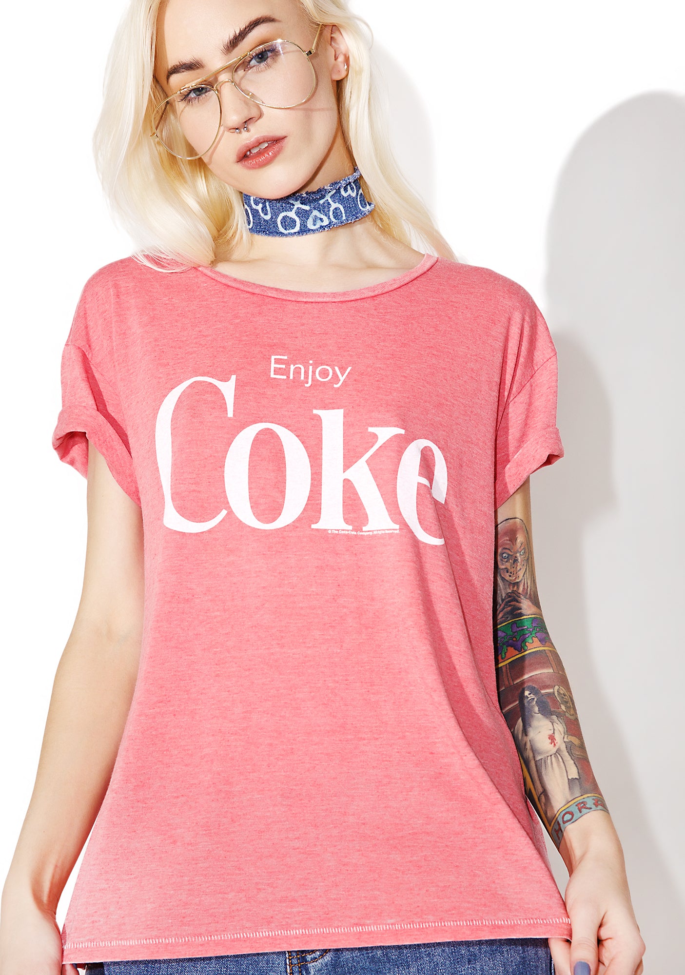 Enjoy Coke Tee – Dolls Kill