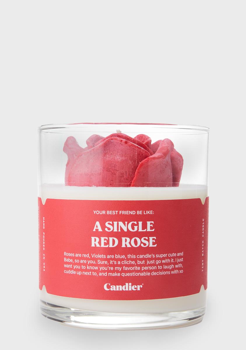 Ryan Porter Rose Soy Wax Candle - Red – Dolls Kill
