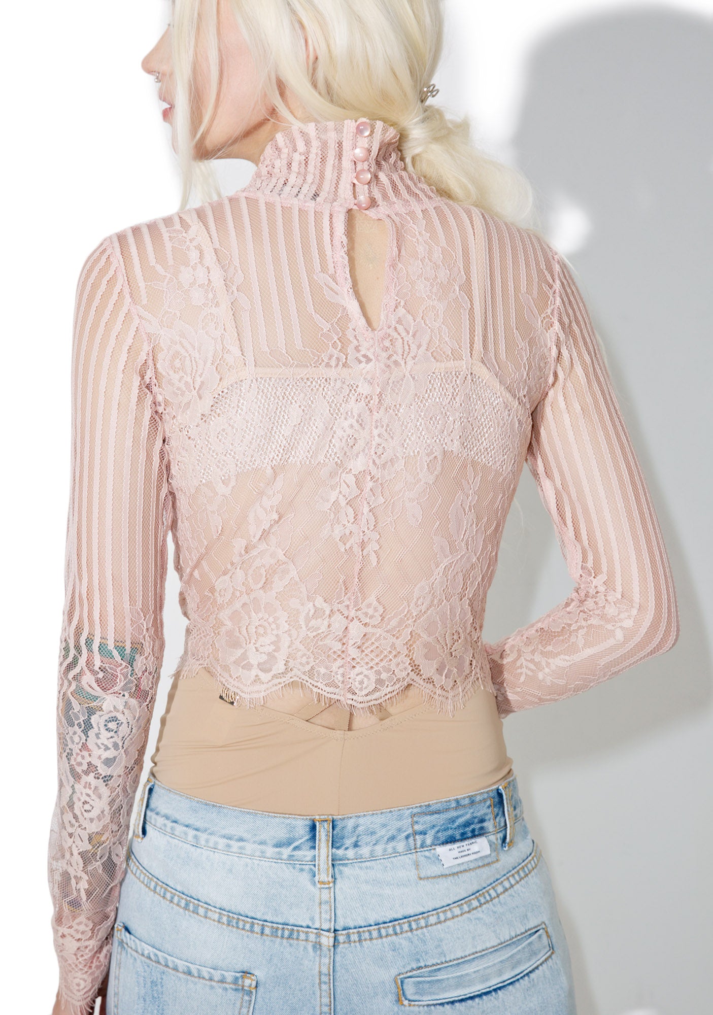 Blush Lara Top – Dolls Kill