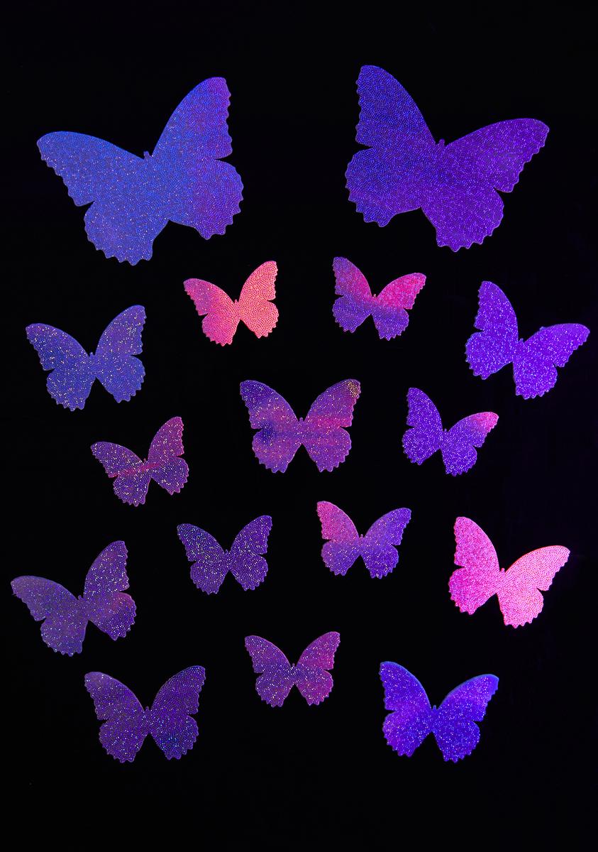 Neva Nude UV Glow Light Up Butterfly Playlist - Blue/Pink – Dolls Kill