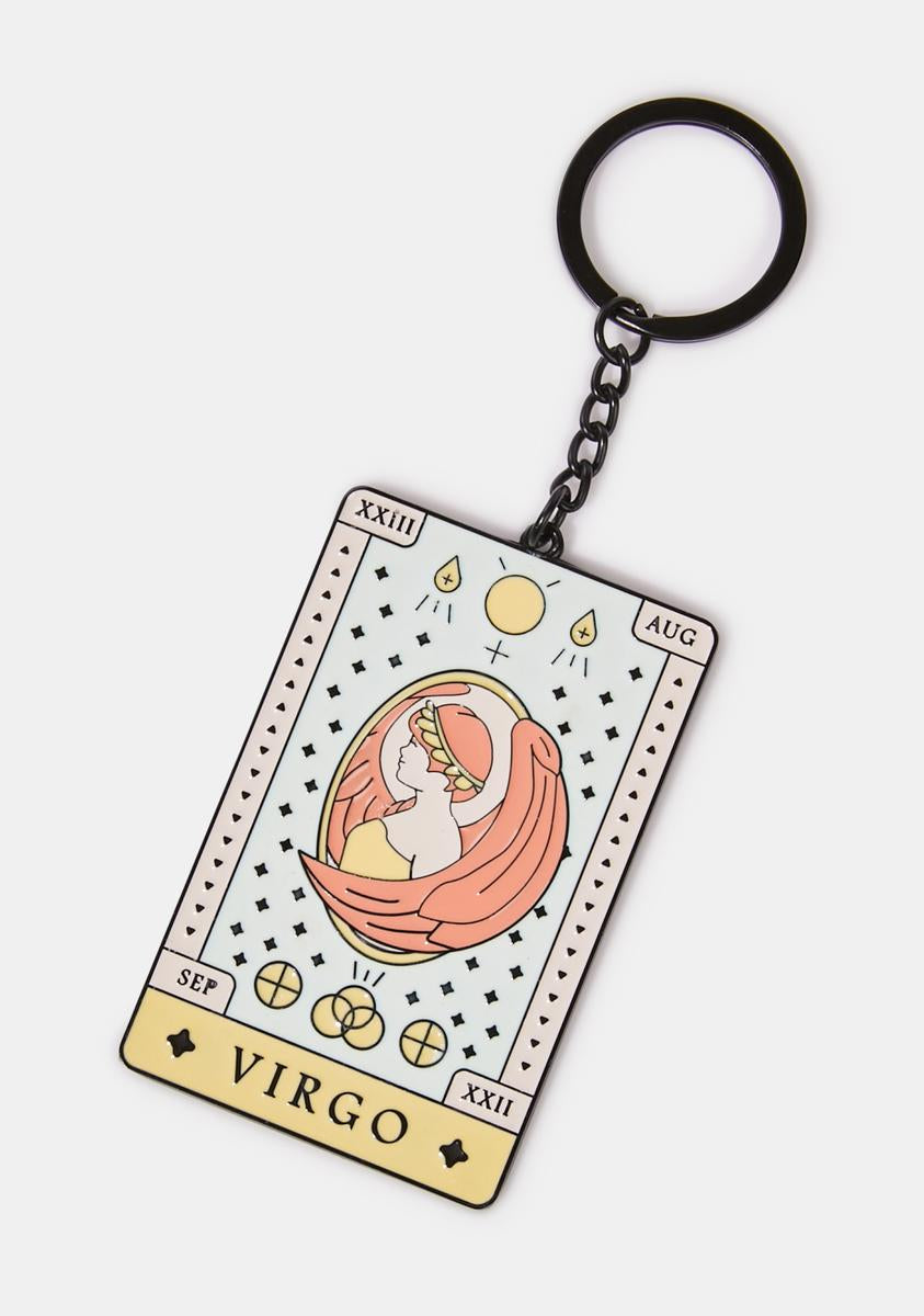 Doiy Design Loyal Virgo Zodiac Keychain – Dolls Kill