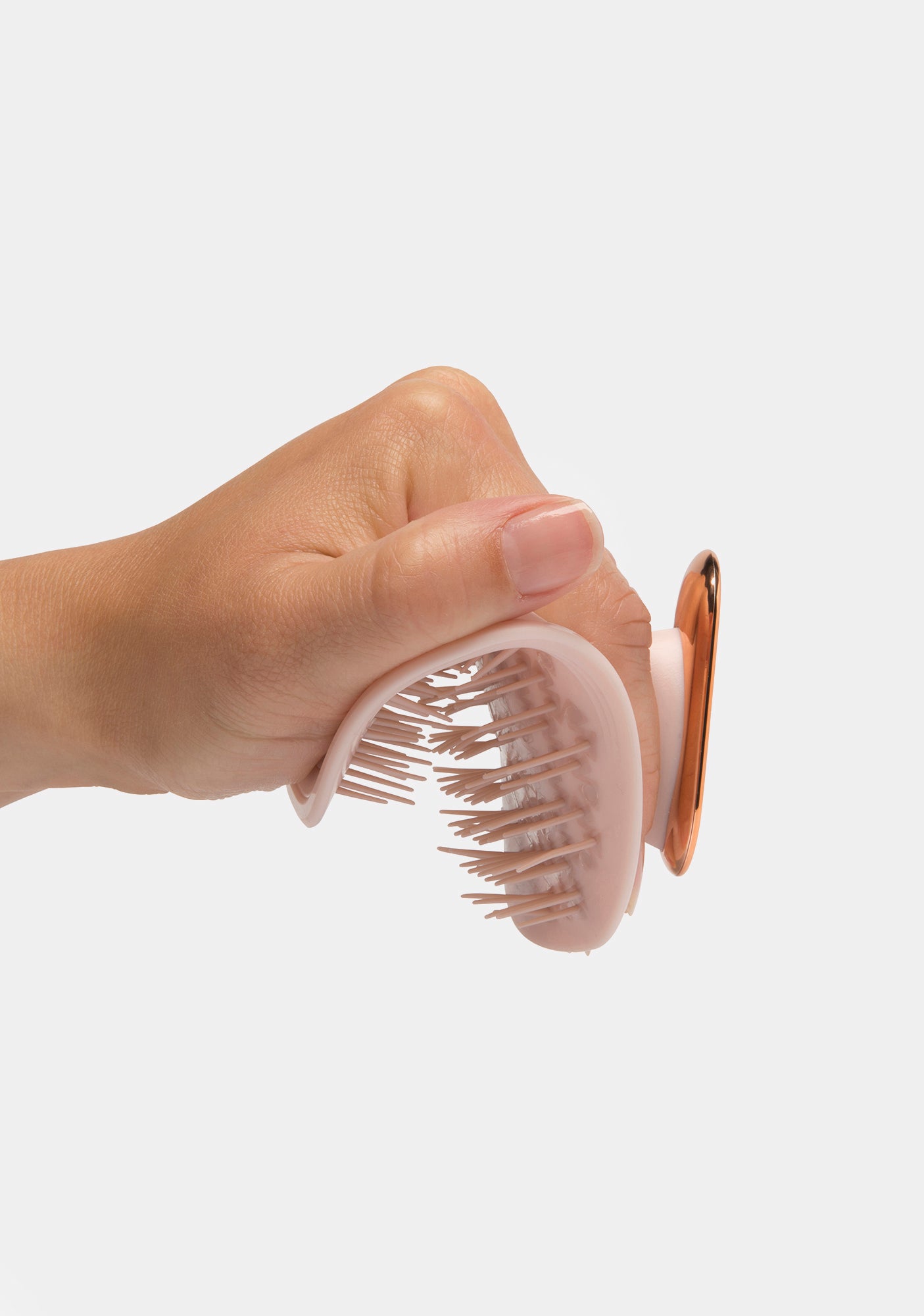 Pink & Rose Gold Manta Hair Brush – Dolls Kill