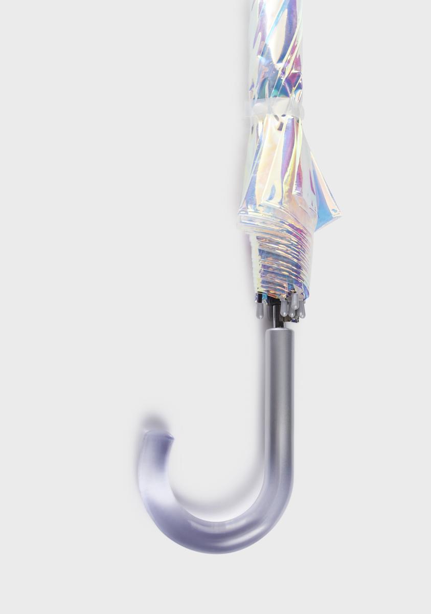 ShedRain 50 Inch Iridescent Umbrella – Dolls Kill