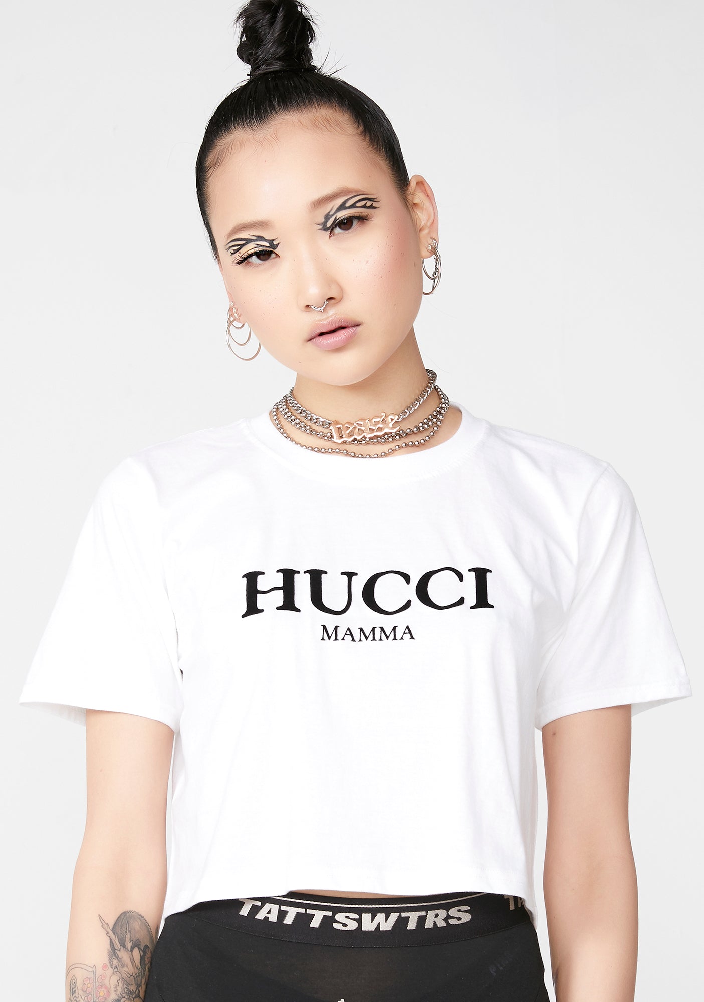 Hucci Mama Crop Tee – Dolls Kill