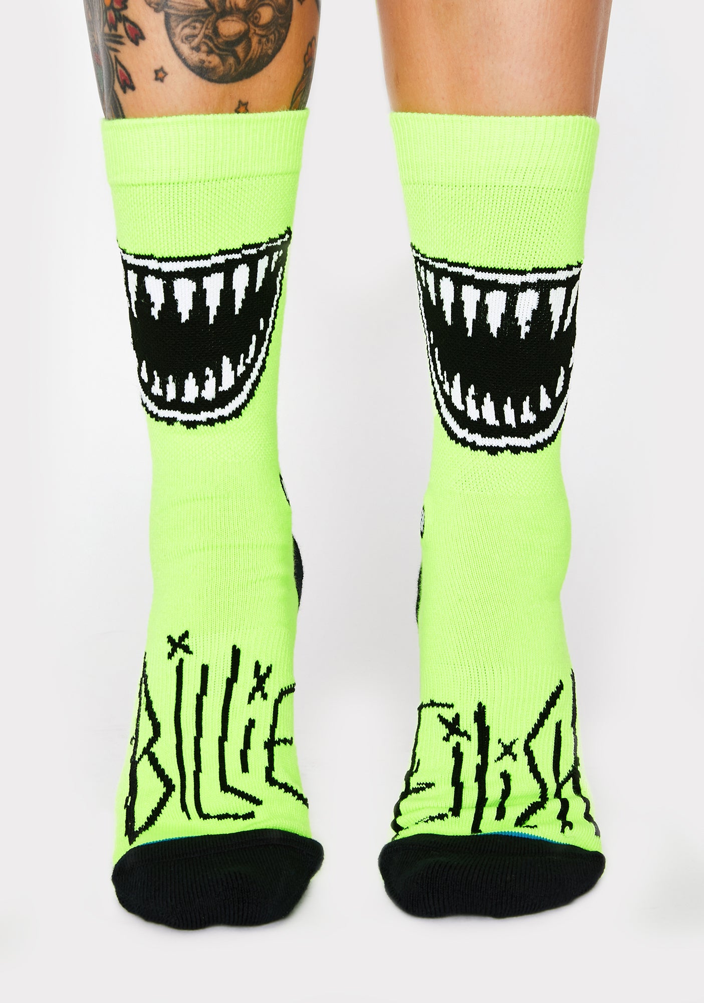 Grin Crew Socks – Dolls Kill