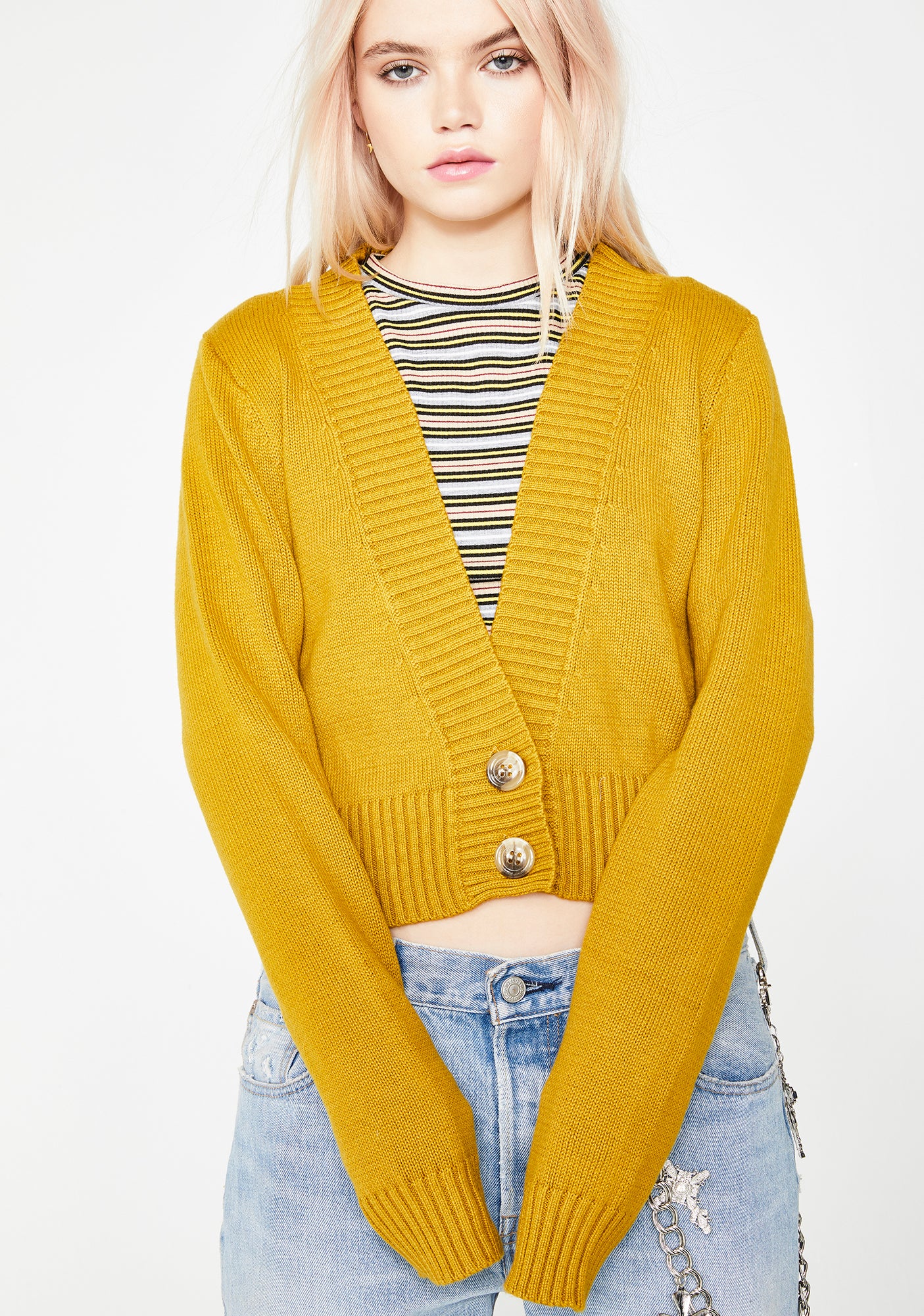 High Hopes Knit Cardigan – Dolls Kill