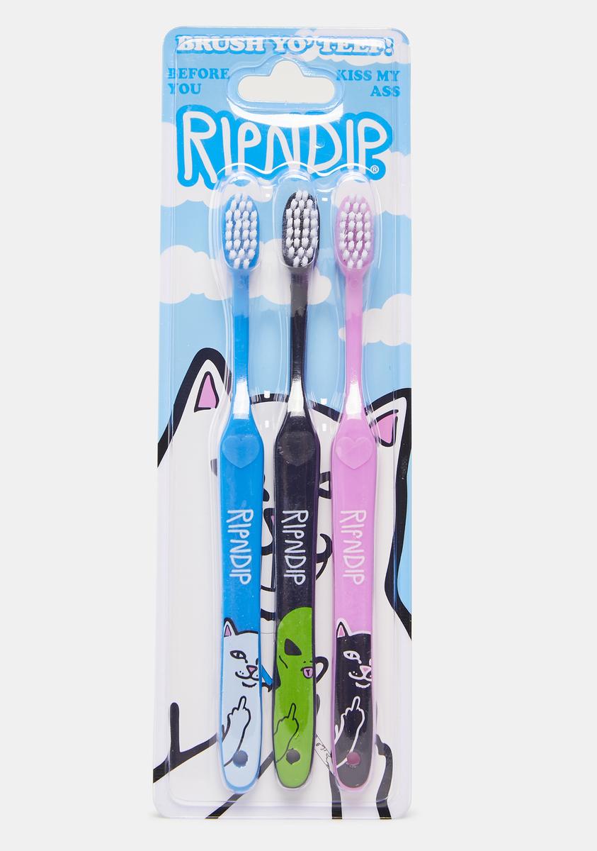 RIPNDIP Toothbrush Set - Multi – Dolls Kill