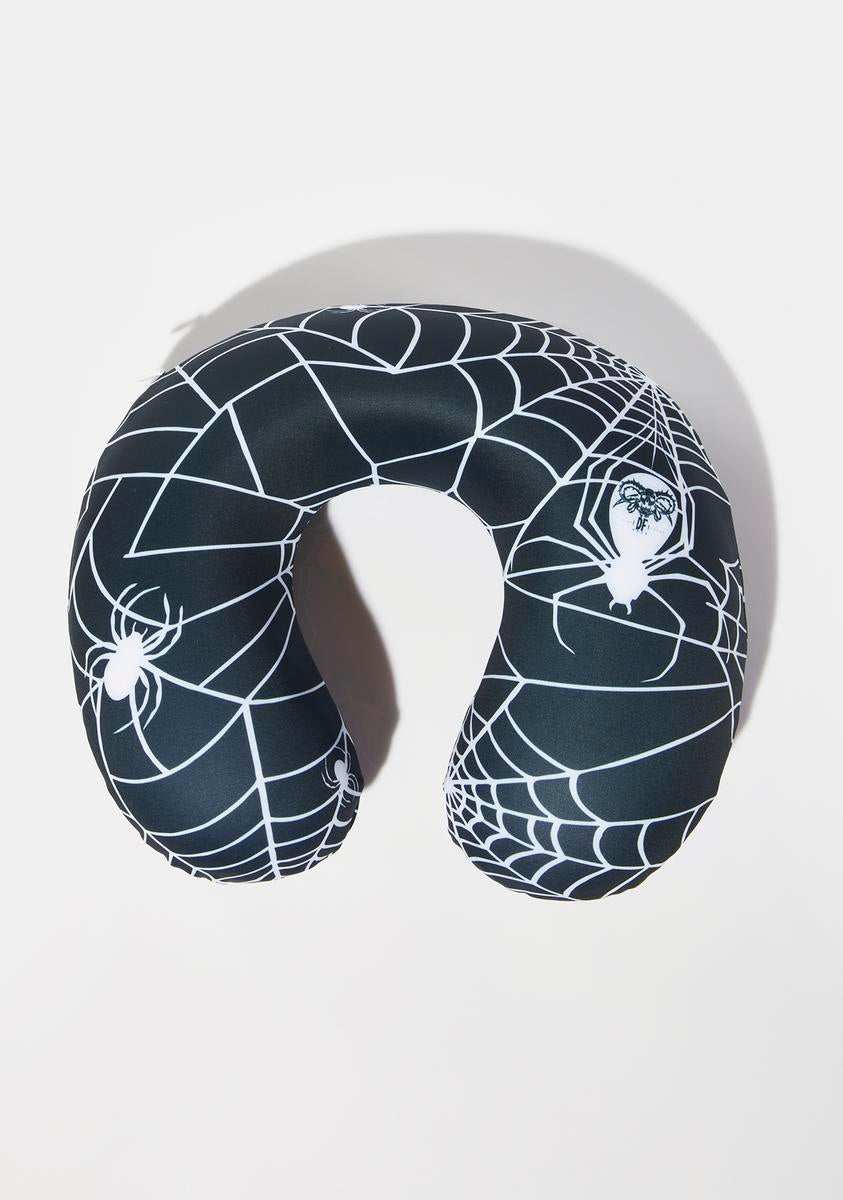 Devil Fashion Spiderweb Neck Pillow – Dolls Kill