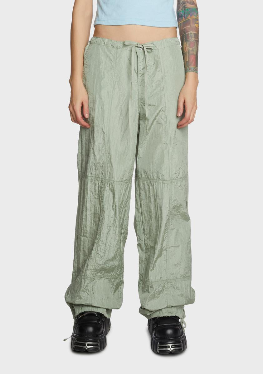 Low Waist Cargo Pants - Green – Dolls Kill