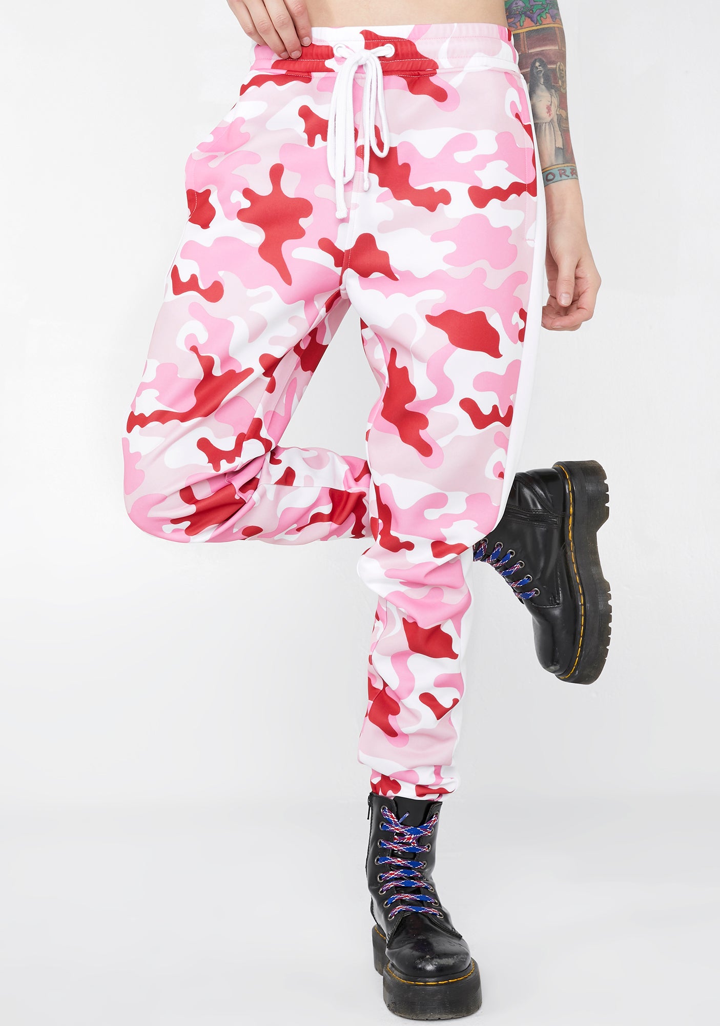 Pink Camo Track Pants – Dolls Kill