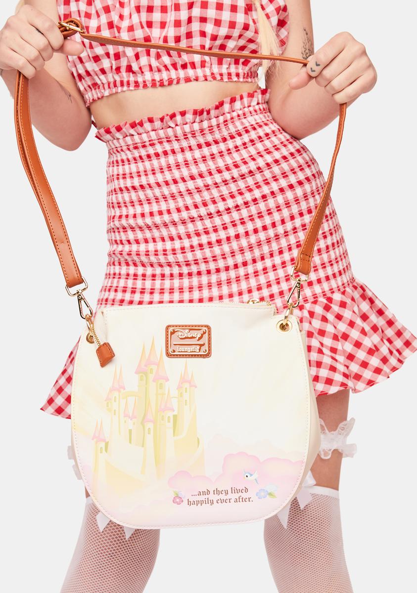 Loungefly Snow White Printed Vegan Leather Crossbody Bag – Dolls Kill