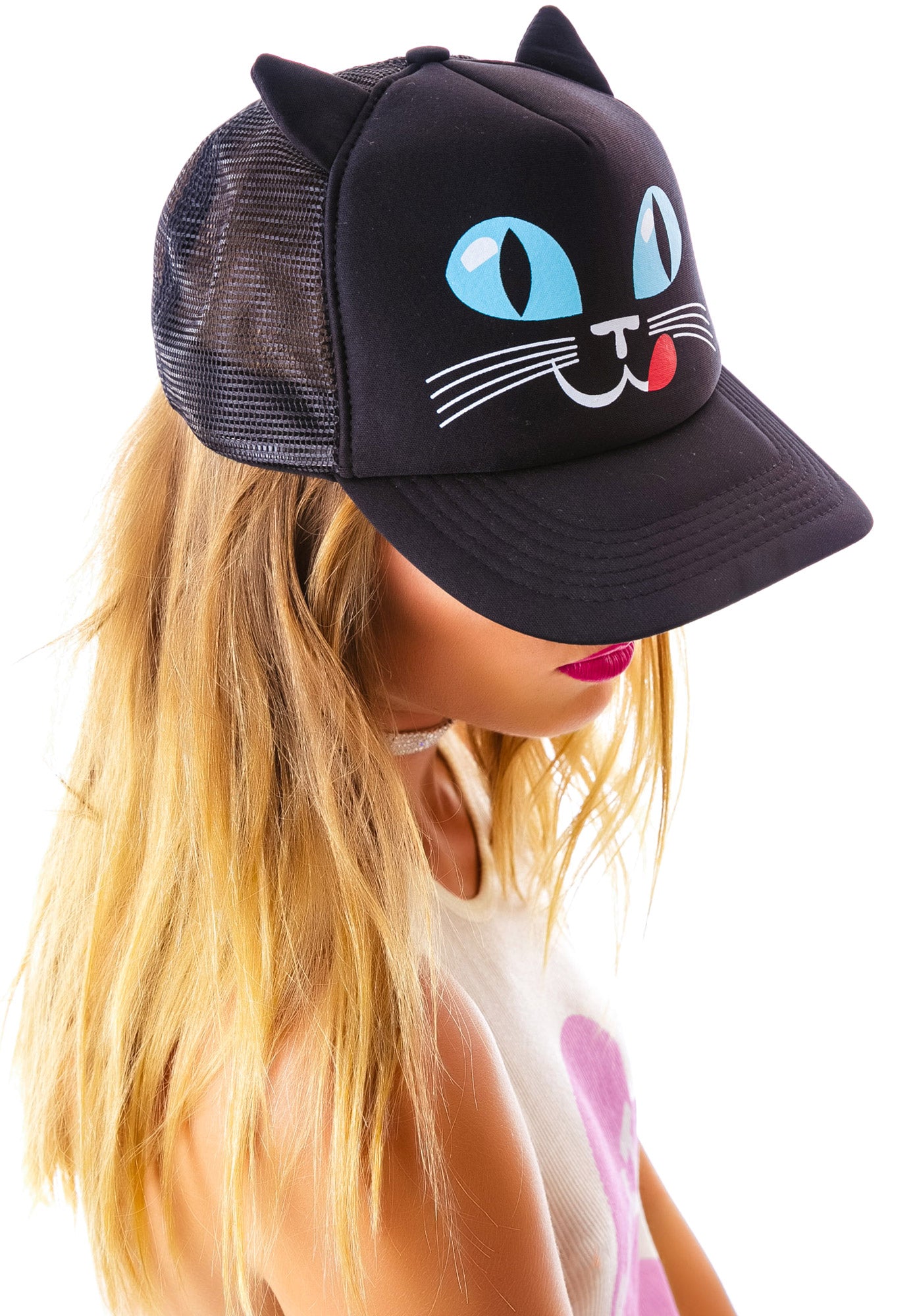 Choupette Mesh Cap – Dolls Kill