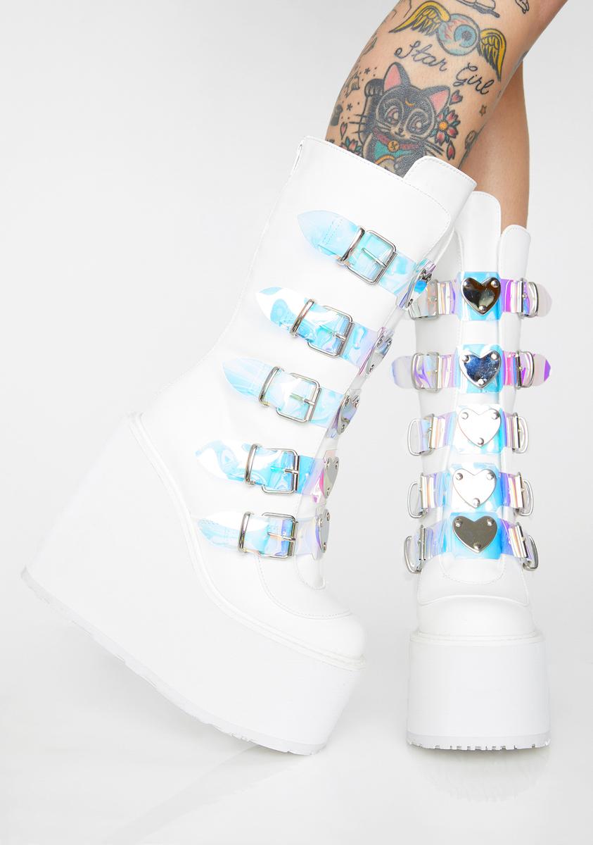 Demonia Pure Lovesick Trinity Boots – Dolls Kill