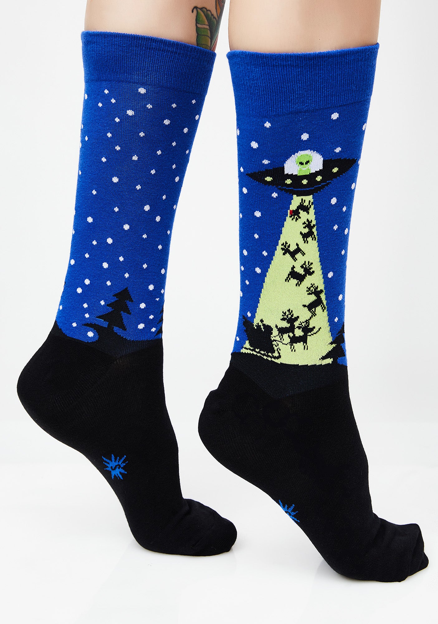 Stealin’ Xmas Socks – Dolls Kill