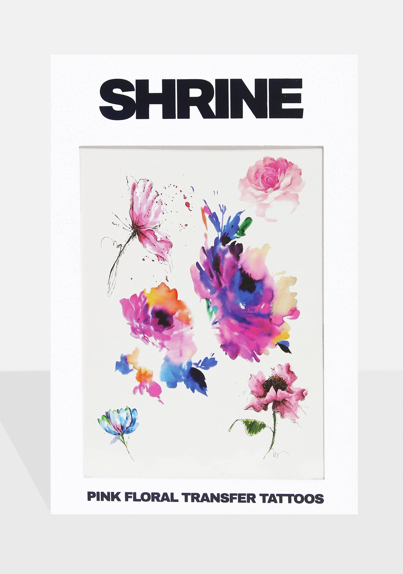 Pink Floral Transfer Tattoos – Dolls Kill