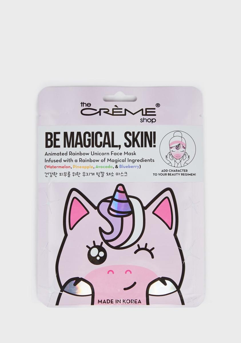 The Creme Shop Unicorn Face Mask - Pink – Dolls Kill