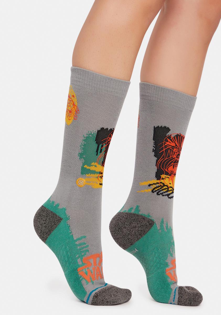 Stance Buffed Chewie Crew Socks – Dolls Kill