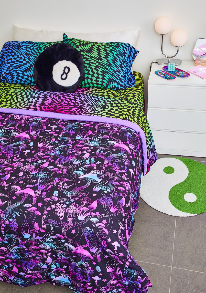 Dolls Home Trippy Mushroom All Over Print Duvet Cover – Dolls Kill