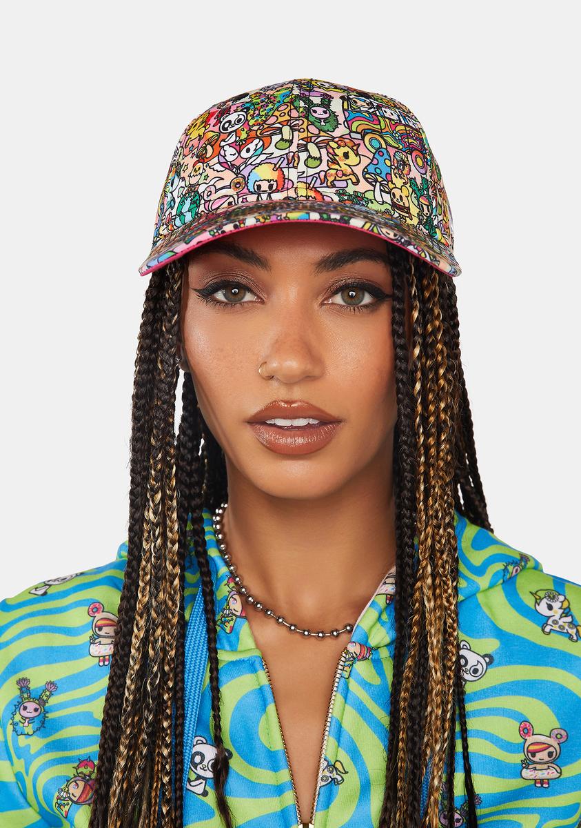 Tokidoki Characters Print Snapback Hat - Multi – Dolls Kill