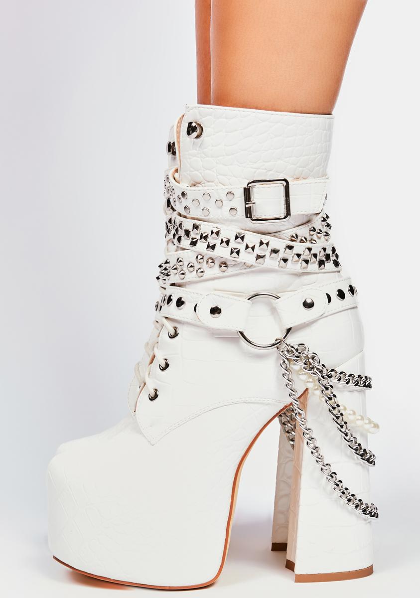 AZALEA WANG Cause A Scene Platform Boots – Dolls Kill