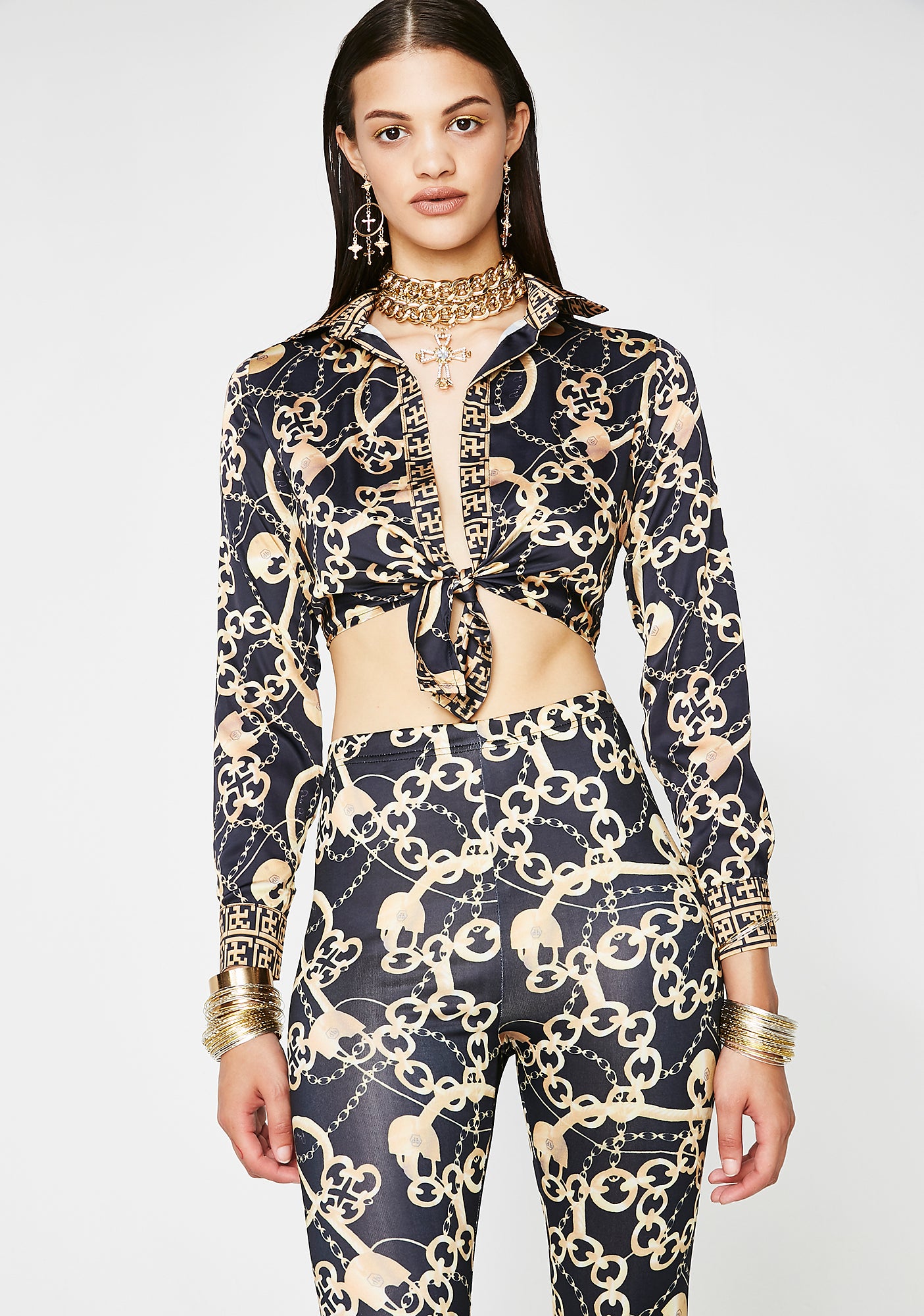 Classic Baddie Silky Set – Dolls Kill