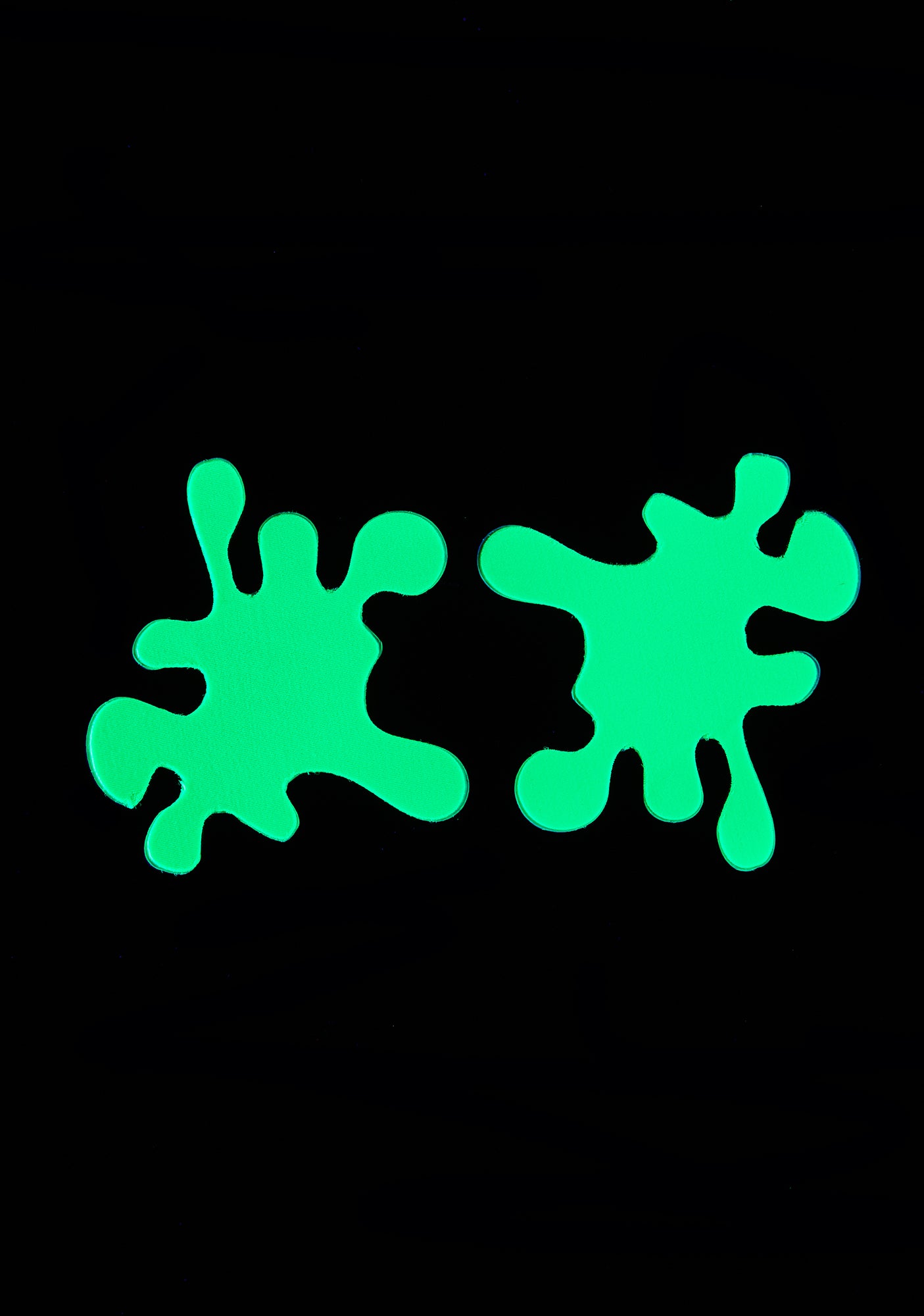 Green Splat UV Reactive Pasties – Dolls Kill