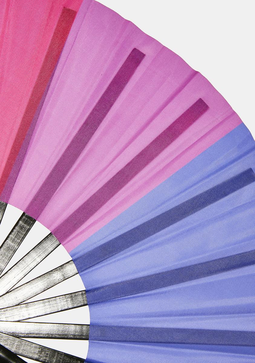 Daft Boy Pride Bisexuality Fan - Pink/Blue/Purple – Dolls Kill
