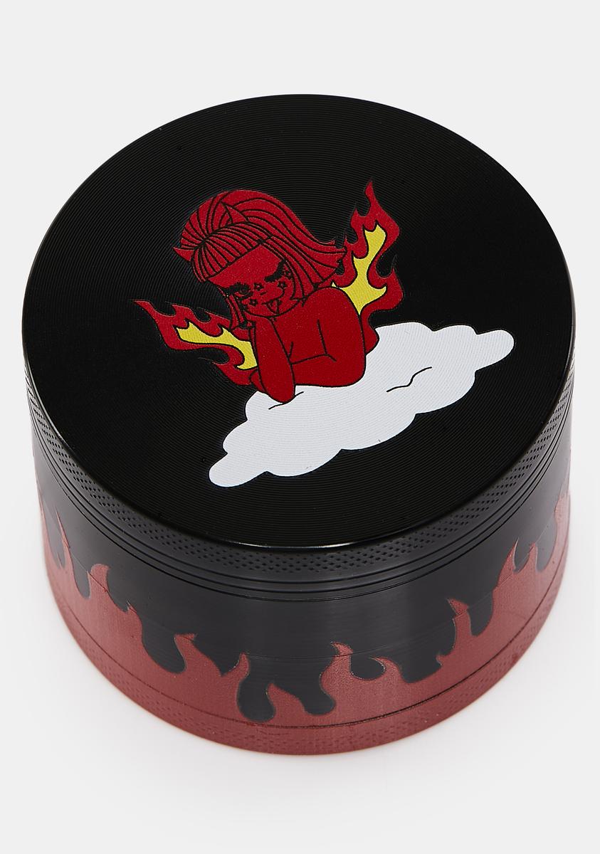 Valfre Devil Graphic Grinder - Black – Dolls Kill