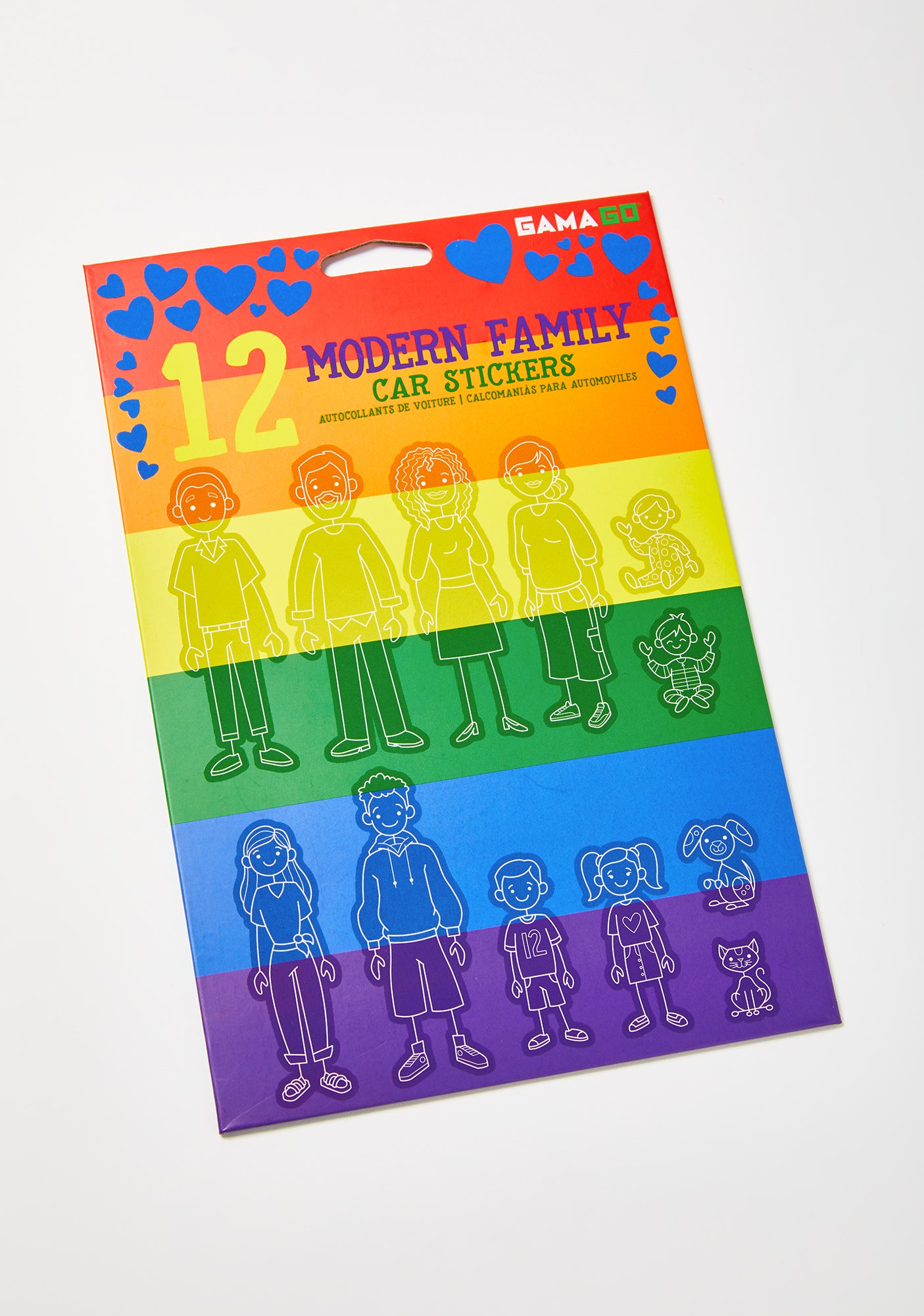 Family Car Stickers TOTOMO 13 Stick Figure My Family Car Stickers